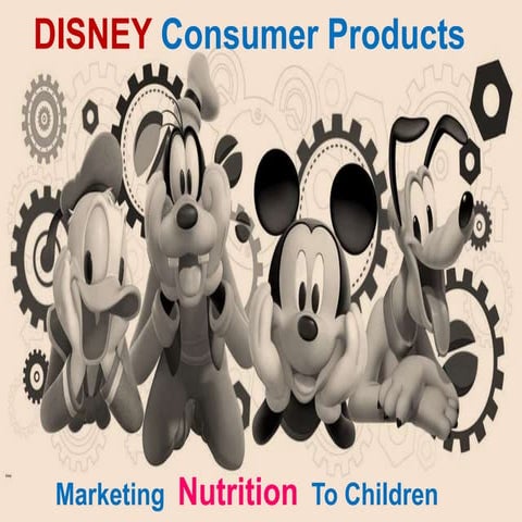 HBR CASE STUDY : Disney consumer products | PPTX