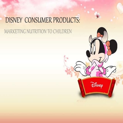 Disney consumer products | PPTX