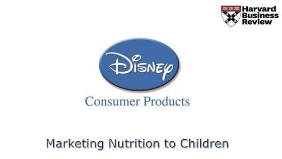 Disney Consumer Product HBR Case Study | PPT