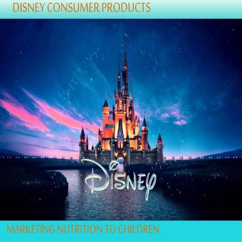 Disney consumer product | PPTX