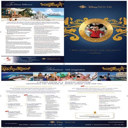 Disney cruise line | PDF