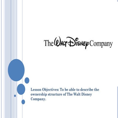 Disney Ownership | PPT