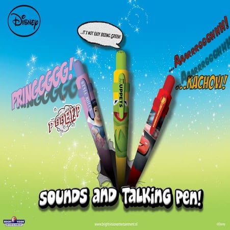 Disney sounds&talking pens | PDF