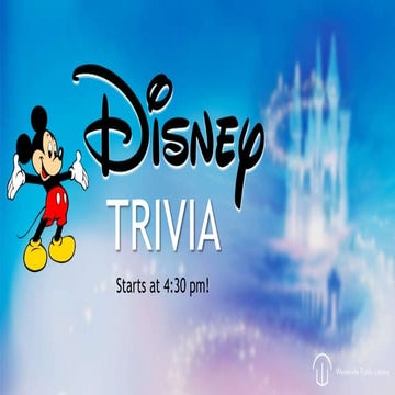 Disney Trivia 2020 | PPTX