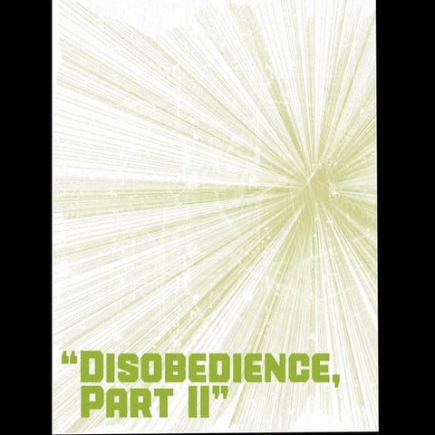 Disobedience-Part II | PDF