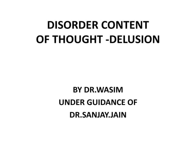 DSM 5 Changes: Schizophrenia & Psychotic Disorders | PPTX
