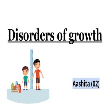 Anthropometry - Disorders of growth.pptx