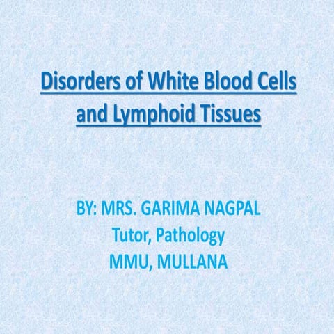 White blood cells | PPT