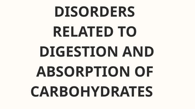 Fructose intolerance and Clinical diagnosis | PPTX
