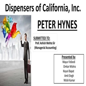 Dispensers of california ,inc | PPTX