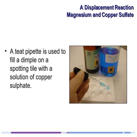 Displacement Presentation | PPT | Chemistry | Science
