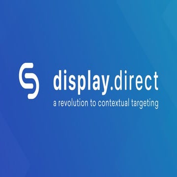 Contextual advertising - Display.direct - Travel sector case | PPT