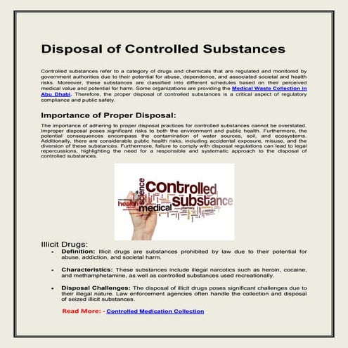 NarcX Drug Disposal Solution EcoFriendly | PDF