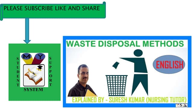 Disposal of Wastes | PPTX