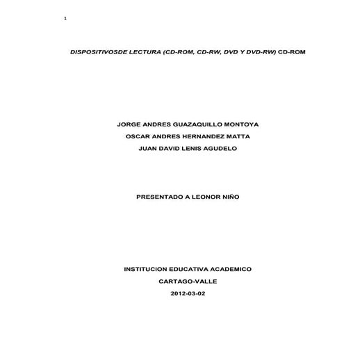 Tipos De CD | PPT