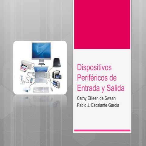 Dispositivos periféricos de entrada y salida | PPTX