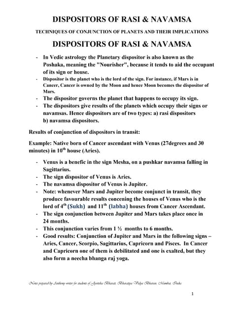 The use of the 64 th navamsa in predictive astrology | PDF