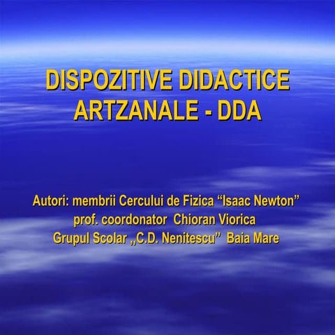 Dispozitive didactice2 viorica | PPT