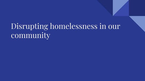 Homeless ppt (1) | PPTX