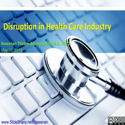 Disruption in Health care industry | PDF