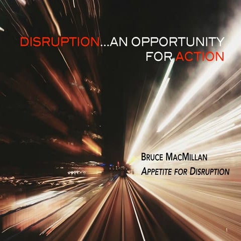 Disruption 101 | PDF