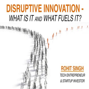 What is disruptive innovation? | PDF