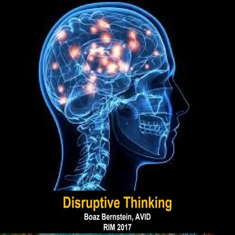 Disruptive thinking | PPT