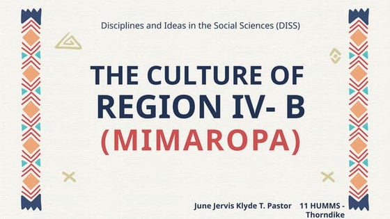 ARTS AND CRAFTS OF MIMAROPA MAPEH 7 ART LESSON | PDF | Arts and Crafts ...