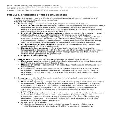 MOST ESSENTIAL LEARNING COMPETENCIES IN DISS | PDF