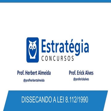 Lei 8112 resumo_esquematico | PDF