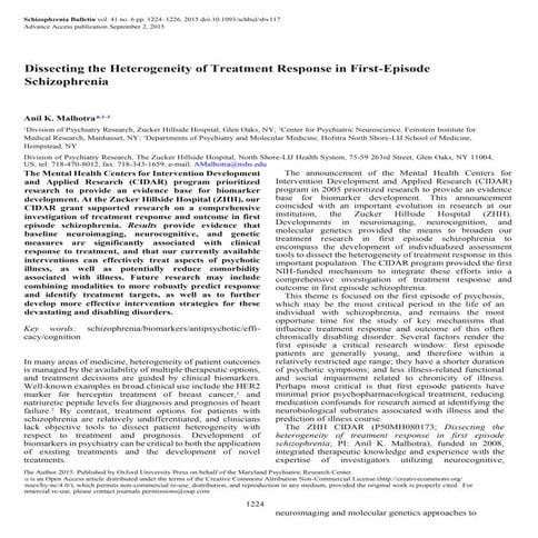 Dissecting the Heterogeneity | PDF