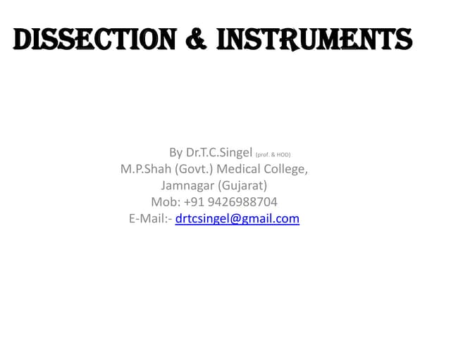 Surgical single use instruments | PDF