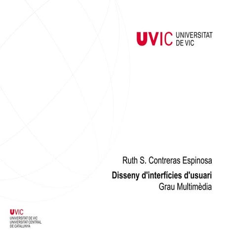 Disseny d'interficies d'usari | PDF