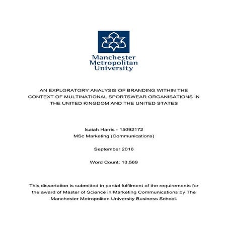 Postgraduate Dissertation | PDF