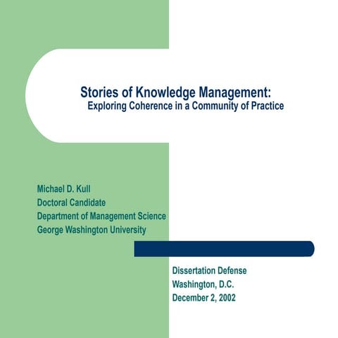 Dissertation Defense | PPT