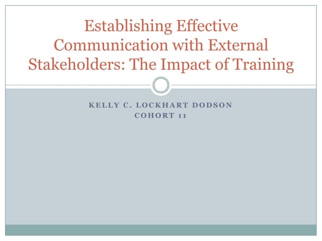 Msc Thesis - Presentation | PPT