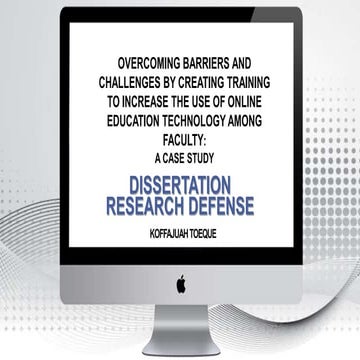 Dissertation Defense Powerpoint presented Aug. 8th, 2015 | PPT