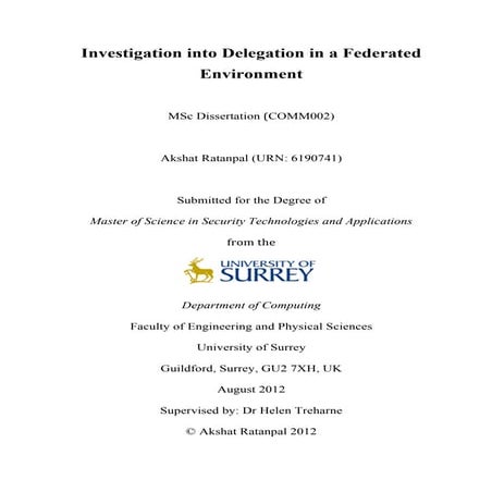 Information Security (Dissertation) | PDF | Internet Safety | Parenting