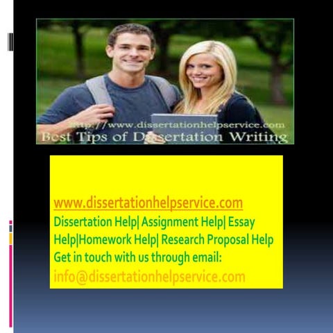 Dissertation help | PPT