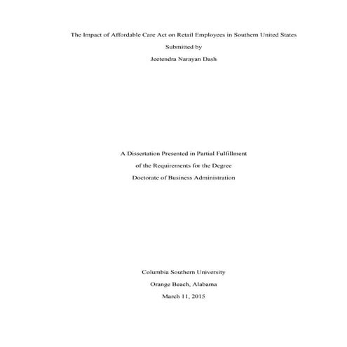 Dissertation manuscript jeetendra dash | PDF