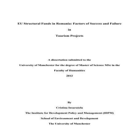 Dissertation msc midp cristina insuratelu frankenthal | PDF