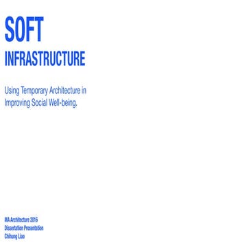 Dissertation presentation on Soft Infrastructure | PDF