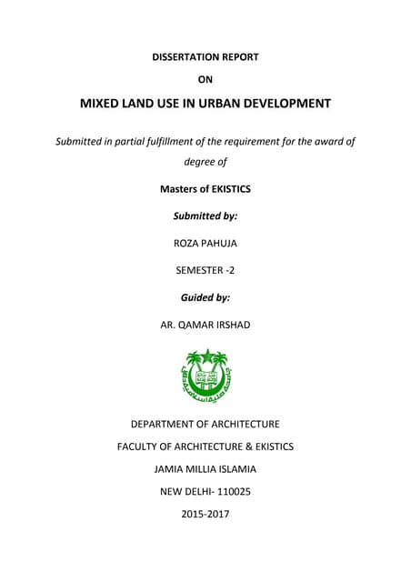 Reliaable Developers: Exploring the Advantages of Mixed-Use Developments | PPT