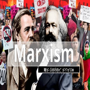 DISS Lesson 6 - the Ideology Marxism in a society | PPTX