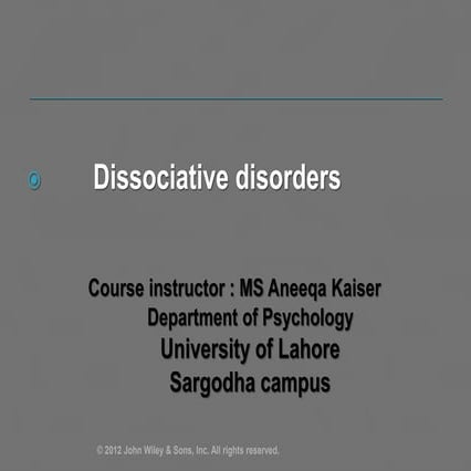 Dissociative disorders.ppt