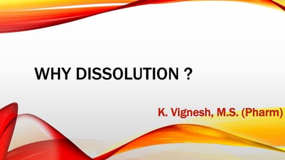 Disintegration and dissolution tests | PPTX | Pharmaceutical Industry ...