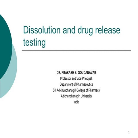 Dissolution and drug release testing.ppt