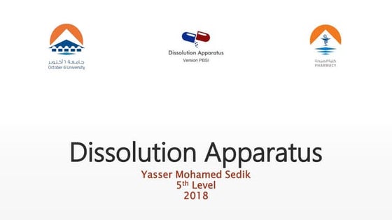 Drug dissolution ppt | PPT