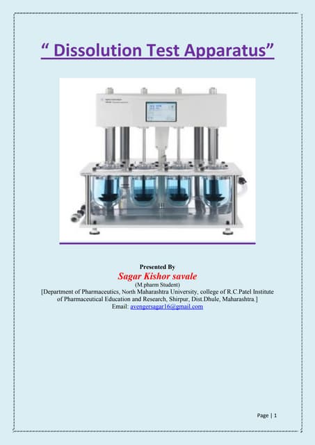 Residual Solvent Analysis; part 1 GC-Head Space Calculations of ...