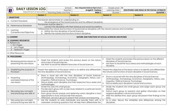 MOST ESSENTIAL LEARNING COMPETENCIES IN DISS | PDF